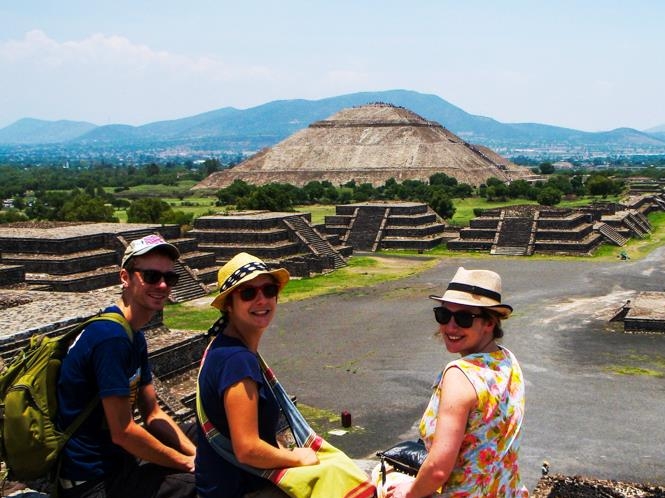 Teotihuacan Pyramids and Guadalupe Shrine, activity , Mexico